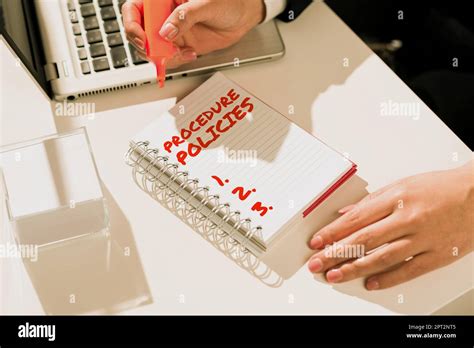 Conceptual Display Procedure Policiessteps To Guiding Principles Rules