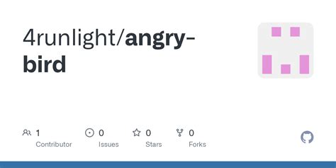 Github Runlight Angry Bird