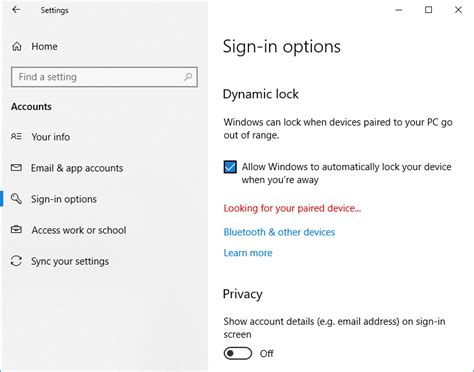 How To Use Dynamic Lock In Windows 10 TechCult