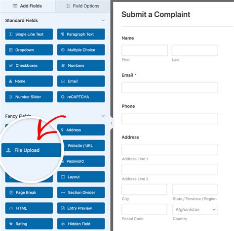 How To Create A Customer Complaint Form In Wordpress Step By Step