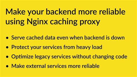 Make Your Backend More Reliable Using Nginx Caching Proxy Rwebdev