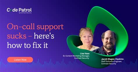 Contrast Security On Linkedin On Call Support Sucks Heres How To Fix It