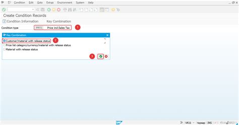 3 Sap集成测试 成品销售业务主线 主数据维护 Sd模块 Vk11销售价格主数据 Sap Vk11 Csdn博客