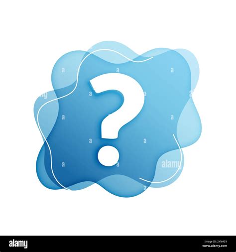 A Question Mark Modern Background In Clearing Doubts Concept Vector