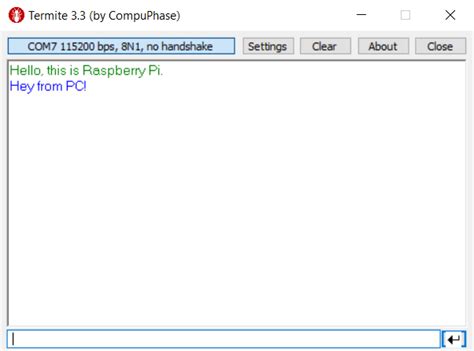 setting up uart serial communication between raspberry pi and pc