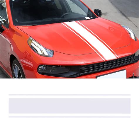 Universal Car Hood Stripe Sticker Qianbao Style India Ubuy