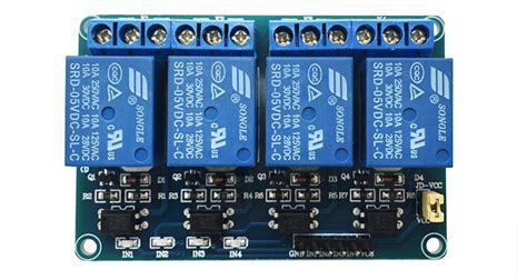 Modul Releu De Comanda Cu 4 Canale