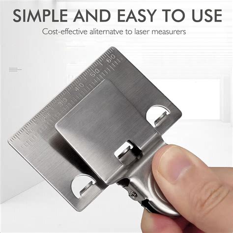 측정 테이프 클립 가장자리 측정 테이프 고정 클램프 목공 측정 도구 목공 기계 부품