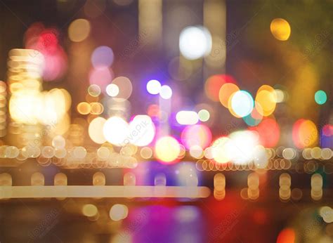 City Night Bokeh Background Download Free Banner Background Image On Lovepik 401769106