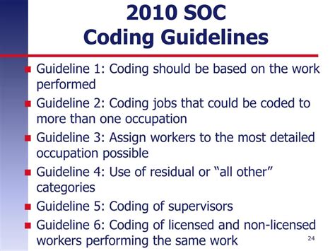 Ppt Revising The Standard Occupational Classification Powerpoint Presentation Id 3059299