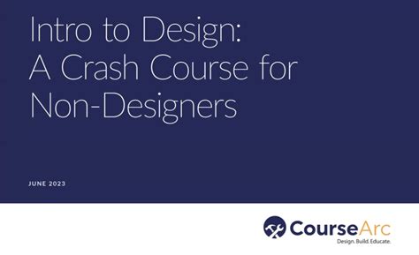 intro to design a crash course for non designers coursearc
