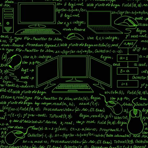 beautiful technical seamless pattern with programming code plots and schemes you can use any