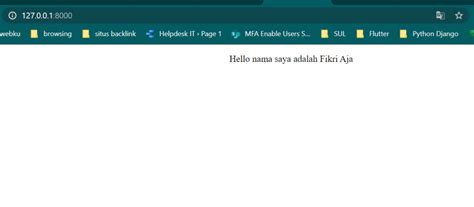 Tutorial Django Bahasa Indonesia 6 Pengenalan Templates Tutorialpedia