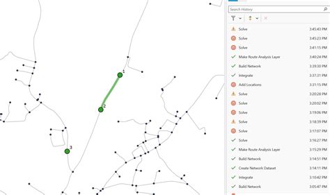 solved network analyst route problem esri community