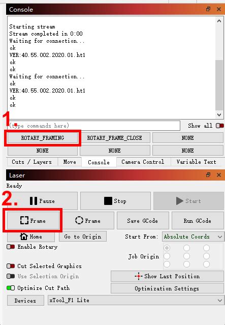 Operate Xtool F1 Lite With Lightburn On A Computer Xtool Support Center