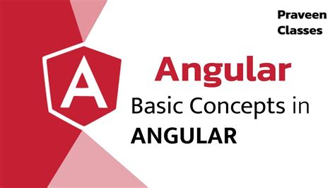Angular Basic Concepts 2022 Praveenclasses Youtube