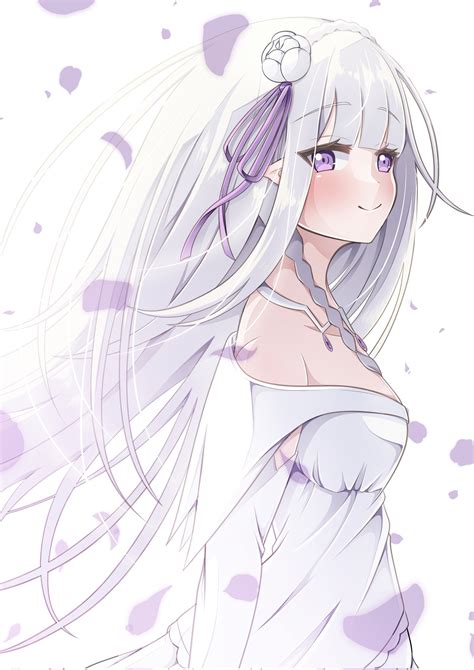 Emilia Re Zero Kara Hajimeru Isekai Seikatsu Image By Kirukesariku Zerochan Anime