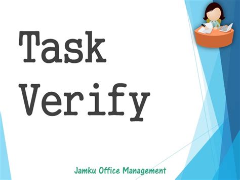 Verify Task Jamku Ca Office Management Software
