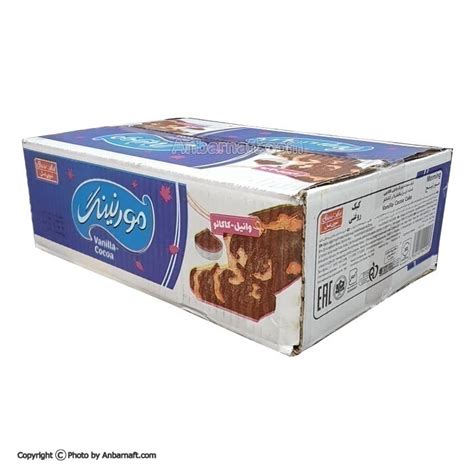 کیک مورنینگ وانیل و شکلات شیرین عسل 100 گرم بازار انبارنفت