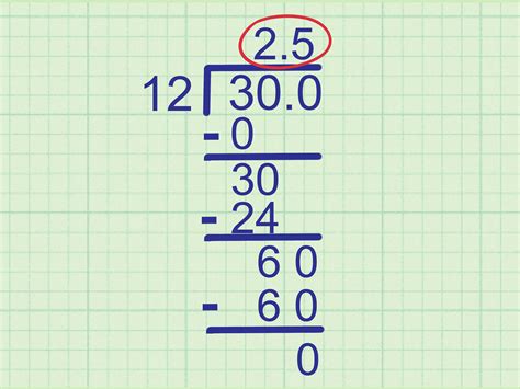 Long Division With Decimal Numbers