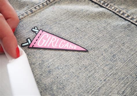 DIY Customised Patch Denim Jacket Made Up Style