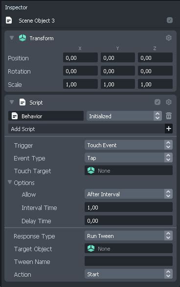 Change Tween Delay Value Via Script Lens Studio Community