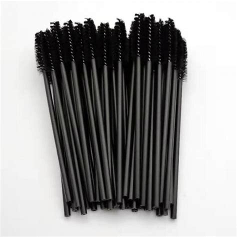 속눈썹 브러쉬 50개세트 일회용 마스카라 유연성 연장 유니어스코리아