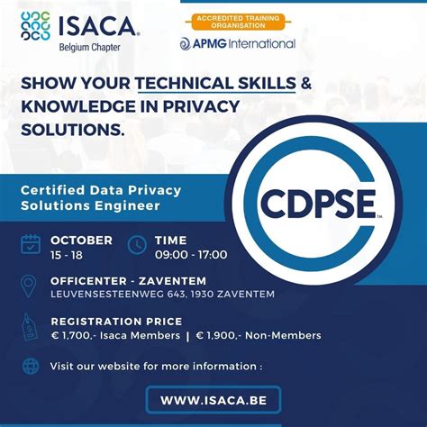 Cdpse Dataprivacy Isacacertification Cybersecurity