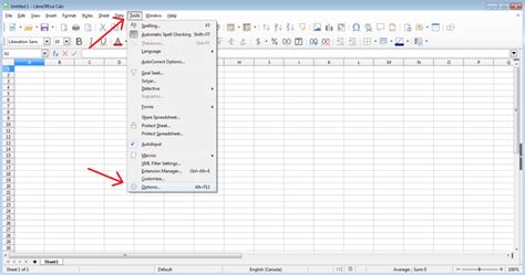 Guide Libreoffice Calc Part 1 Initial Configuration Freezenetca