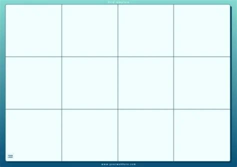 Free Printable Grid Templates