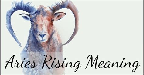 Natal Chart Meaning Of First House Cusp In ♈ Aries Rhoroscope