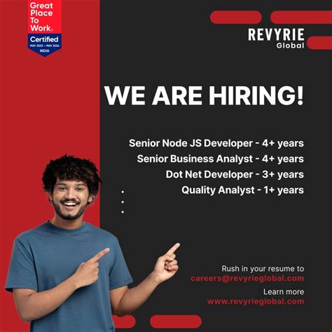 Nodejsdeveloper Nodejs Backend Businessanalyst Seniorba Revyrie