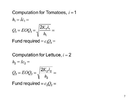 lesson 14 inventory models deterministic resource constrained systems