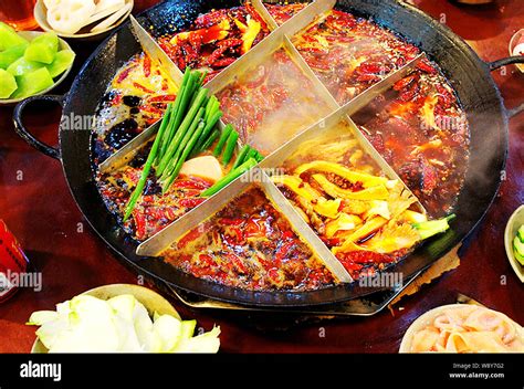 File A Spicy Hotpot Is Served At A Hot Pot Restaurant In Chongqing China 30 July 2014