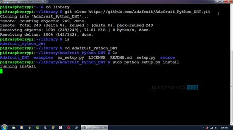 Raspberry Pi Dht Humidity And Temperature Sensor Interface App