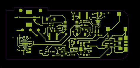 Pcb Four Layer Board In Altium Designer The Power And Ground Layer