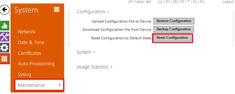 Factory Reset How To Do Factory Reset For 2n® Indoor Talk Faqintercomsprivate