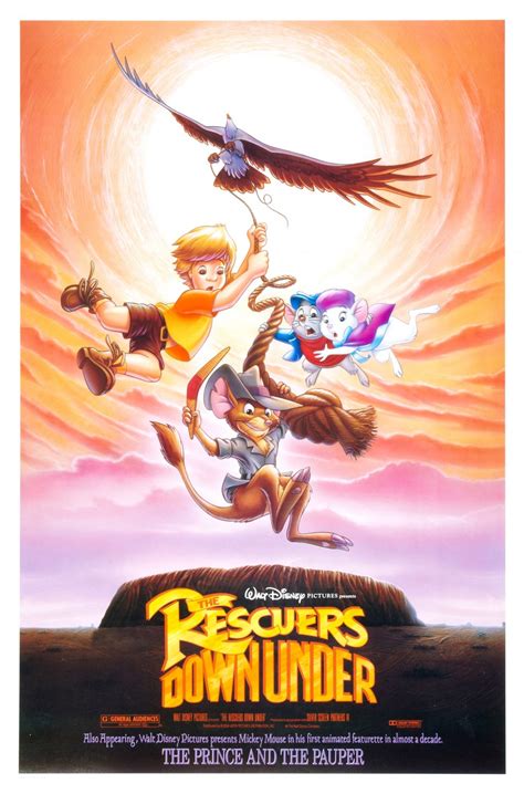 The Rescuers Down Under 1 Of 2 Extra Large Movie Poster Image Imp