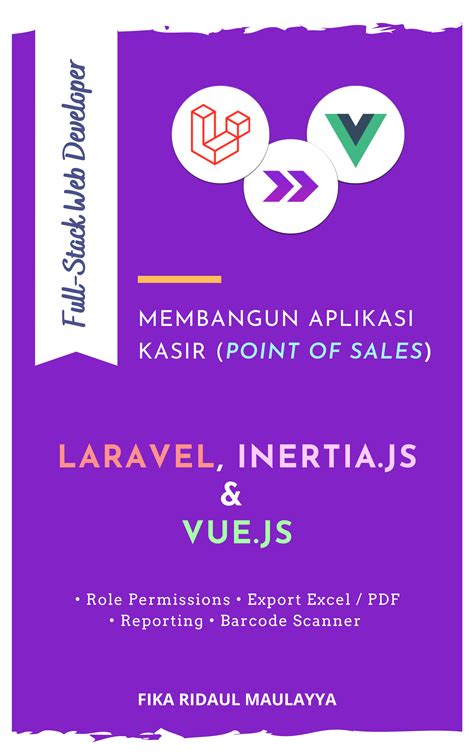 Ebook Membangun Aplikasi Kasir POS Dengan Laravel Inertia Js Dan Vue