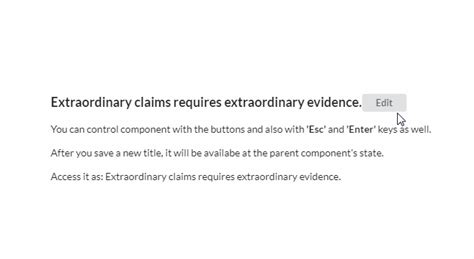 An Editable Title Implementation For React