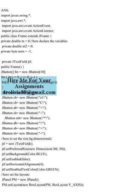 Ansimport Javaxswingimport Javaawt Import Javaawtevpdf