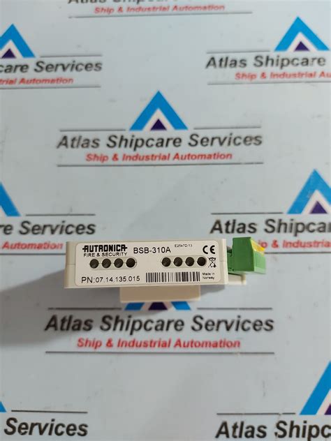 Autronica Bsb 310a Monitored Output Module 07 14 135 015 Atlas Shipcare Services