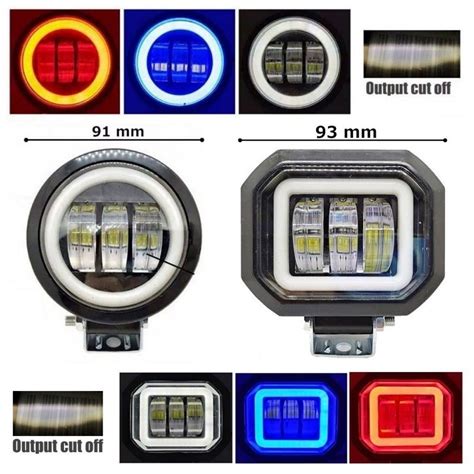 Jual Lampu Tembak Sorot Led Cwl Mata Lensa D Watt Cree Aye Model Bulat Kotak Lampu Led