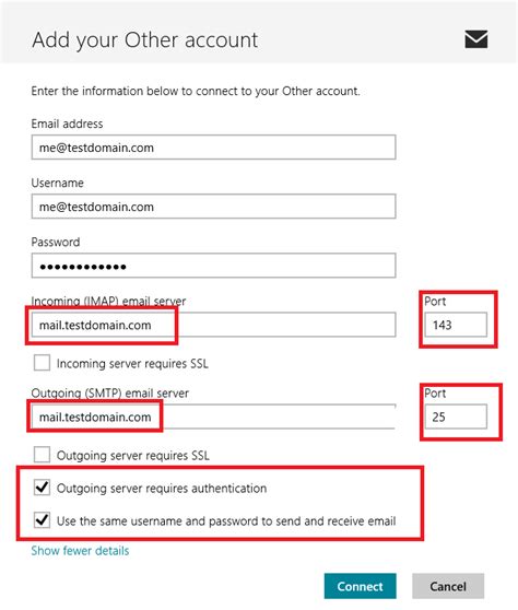 ServerFreak Technologies Sdn Bhd Setting Up Email Account With Windows 8 Outlook Email Application