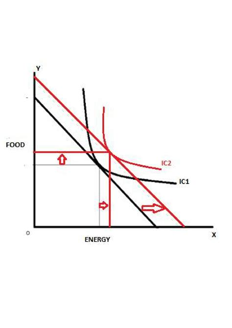 Solution Income And Substitution Effect Graphs Studypool