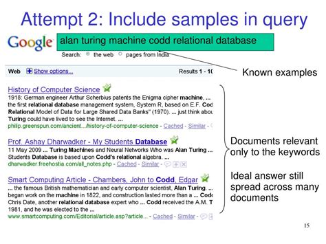 Ppt Querying For Relations From The Semi Structured Web Powerpoint Presentation Id1325758