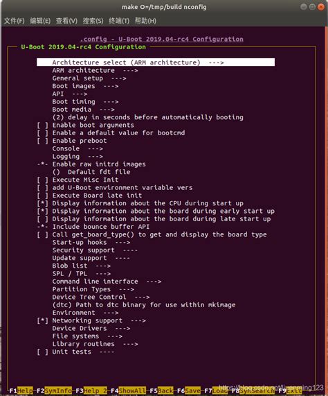 ubuntu环境下使用make config nconfig menuconfig xconfig gconfig的方法及效果图 ubuntu
