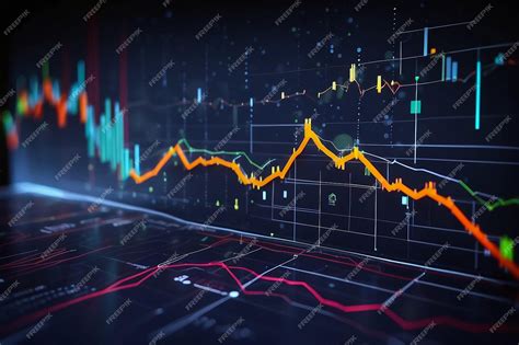 Premium Ai Image Graphically Representation Of A Chart