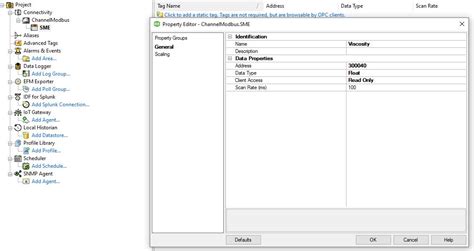 Configuring Kepserverex 6 For Modbus Tcp Communication With Rheonics Sme Sensors Rheonics Support