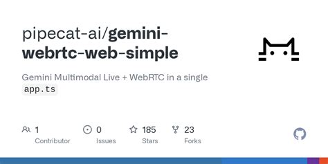 Github Pipecat Aigemini Webrtc Web Simple Gemini Multimodal Live